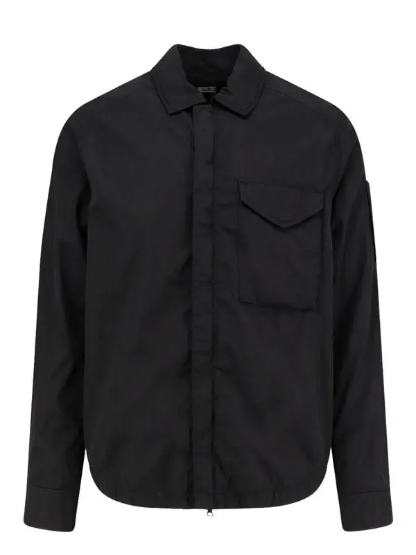 C.P. COMPANY Nylon Overshirt - Black