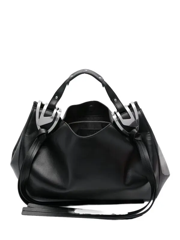 DIESEL Knot Medium Handbag - Black