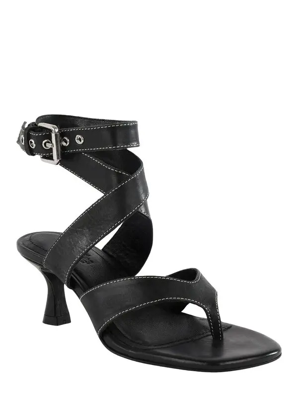 Seychelles Stroke Of Luck Ankle Strap Sandal - Black