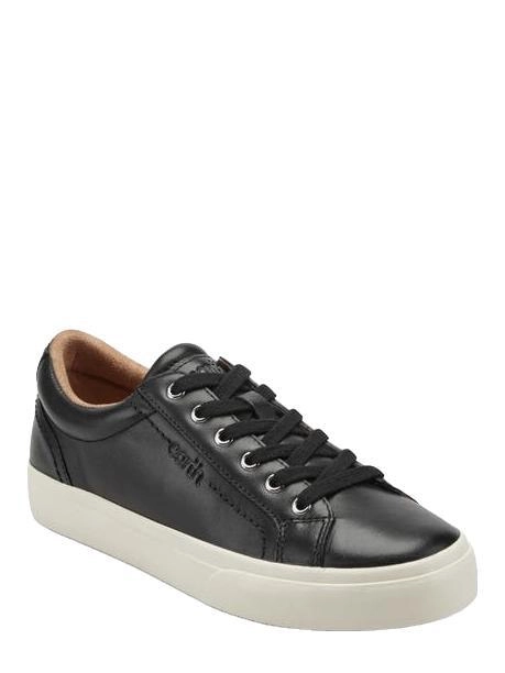 Earth Dailey Lace Up Sneakers - Black