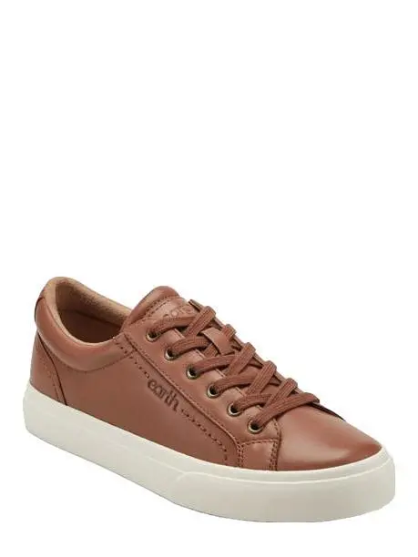 Earth Dailey Lace Up Sneakers - Medium Brown