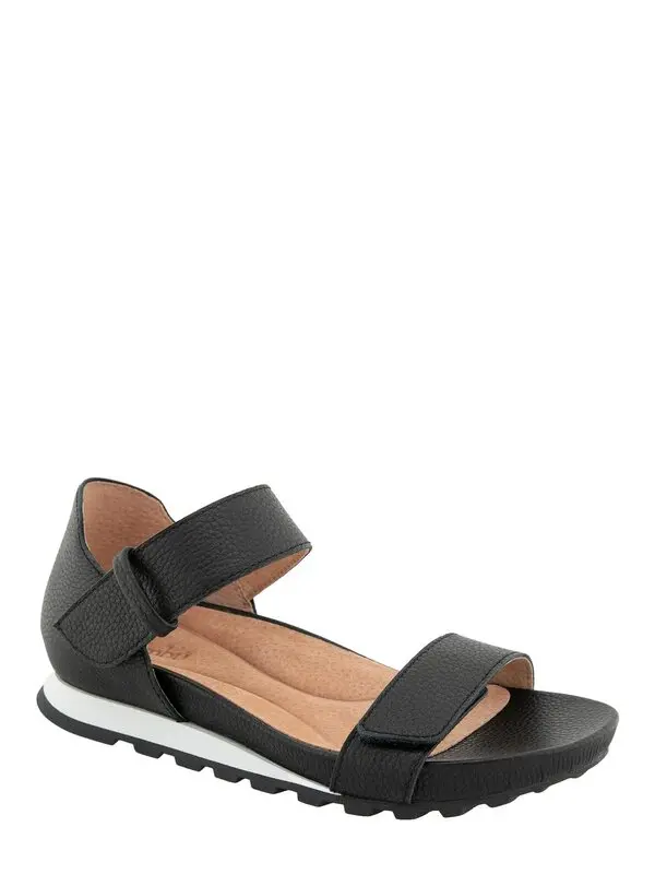 Jambu Linda Casual Wedge Sandal - Black