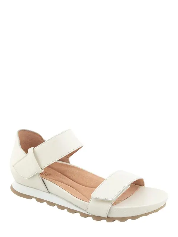 Jambu Linda Casual Wedge Sandal - Latte