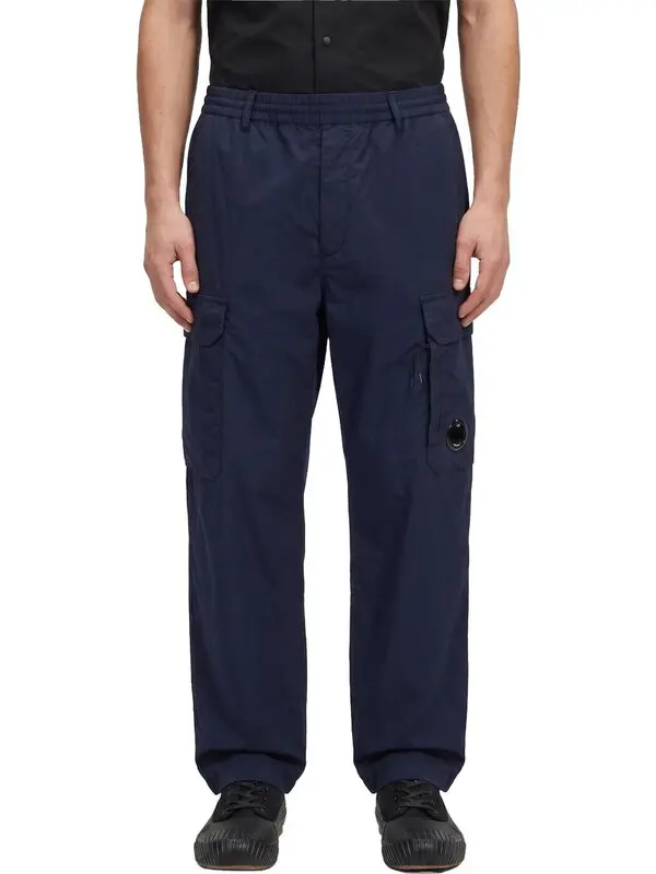 C.P. COMPANY Technical Fabric Cargo Trousers - Blue