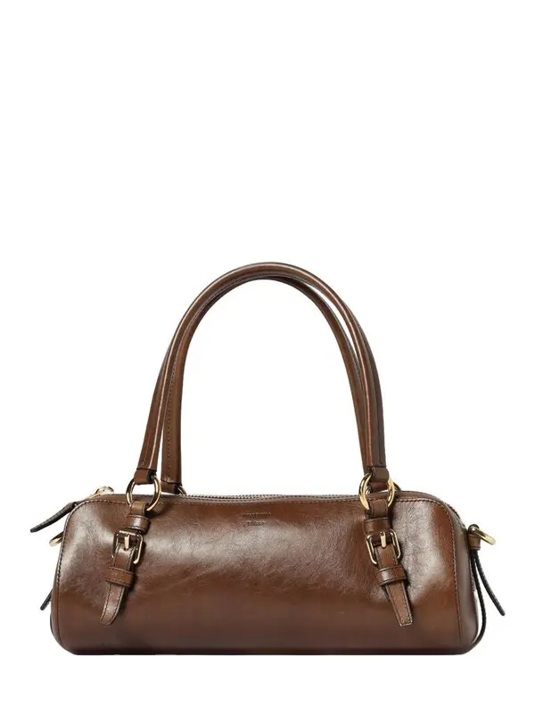 Moschino Nuage Leather Bag - Brown