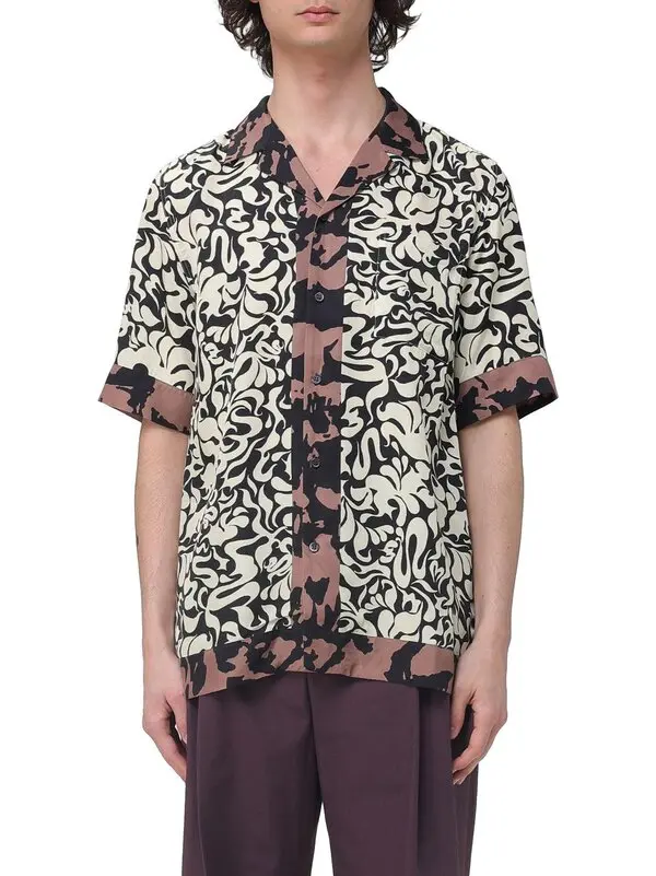 Dries Van Noten Printed Shirt - Violet