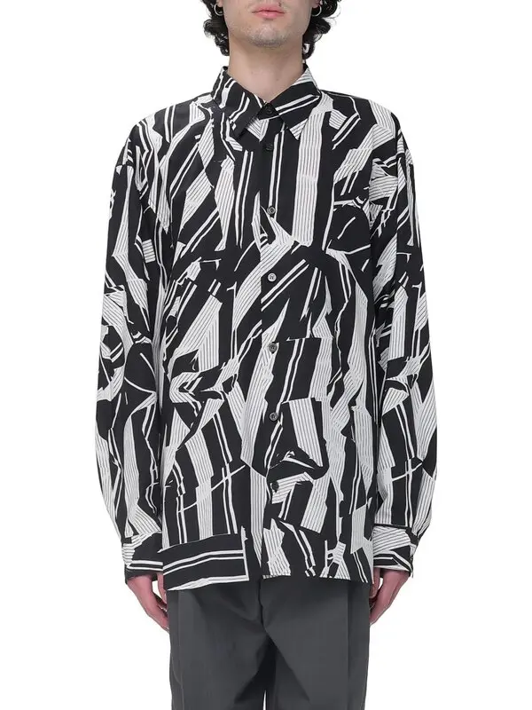 Dries Van Noten Printed Shirt - Grey