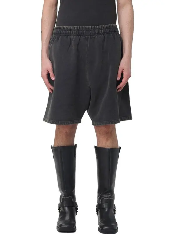 ENTIRE STUDIOS Jersey Jogging Shorts - Black