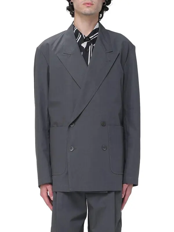 Dries Van Noten Double Breasted Blazer - Black