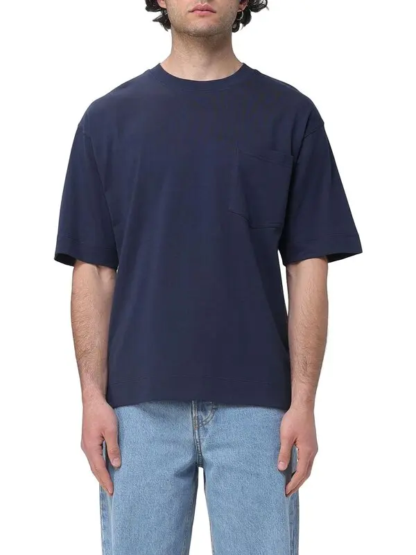 Dries Van Noten Basic T-shirt - Blue
