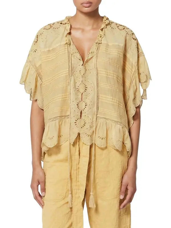 Isabel Marant Top - Ocher