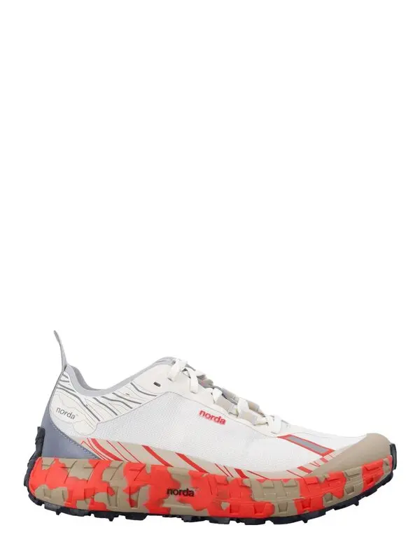 NORDA 001a Technical Fabric Sneakers - Red