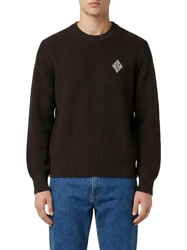 Lacoste Cotton Blend Knit Shirt - Brown