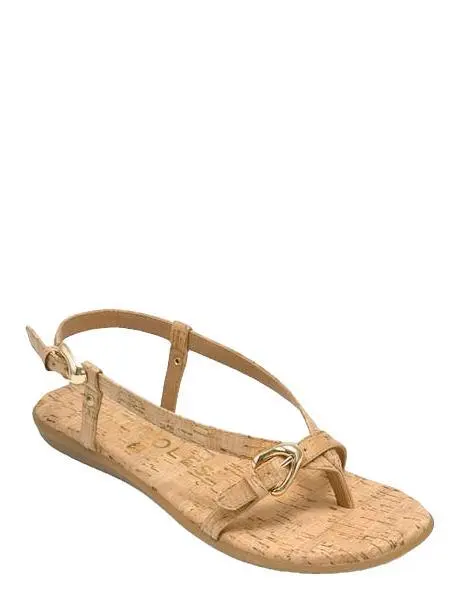 Aerosoles Iride Slingback Sandal - Natural Cork