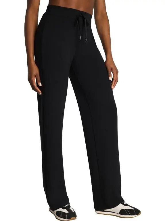 Spanx Airessentials Straight Leg Pants - Very Black