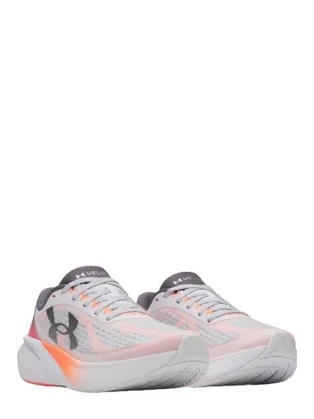 Under Armour Ua Velociti Pace Running Shoe - Distant Gray/tangerine