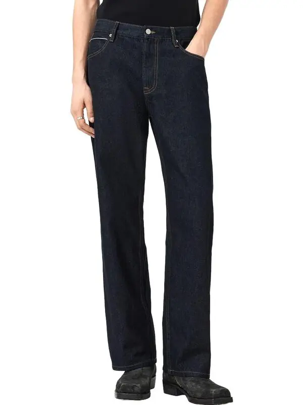 ALLSAINTS Mullen Straight-leg Nonstretch Jeans - Rinse Selvedge