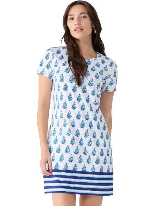 CABANA LIFE Short Sleeve Shift Dress - Delray