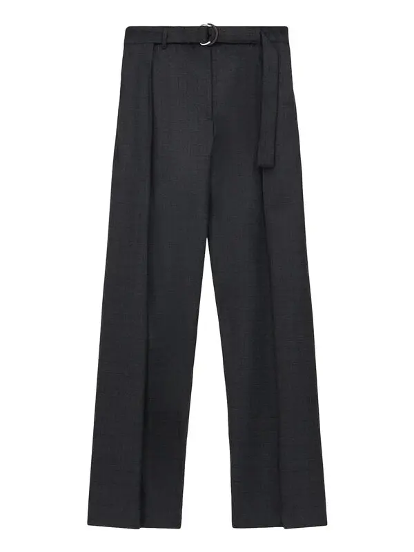 Loewe Belted Trousers - Grey