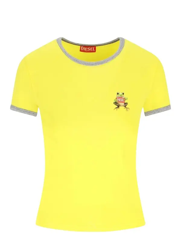 DIESEL® T-uncuties Long S11 T-shirt - Yellow