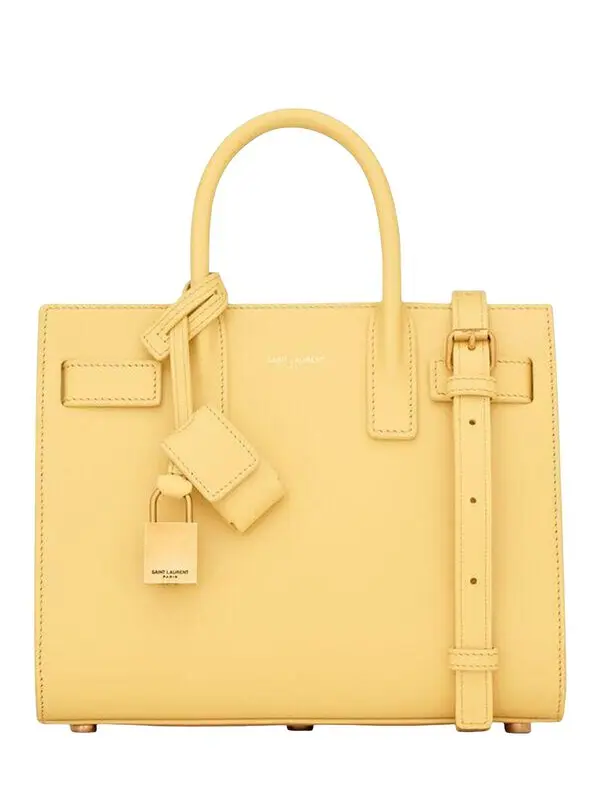 Saint Laurent Sac De Jour Nano Bag - Yellow
