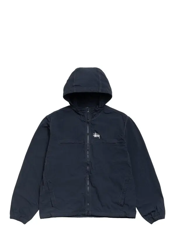 StÜssy Lightweight Hooded Jacket - Blue