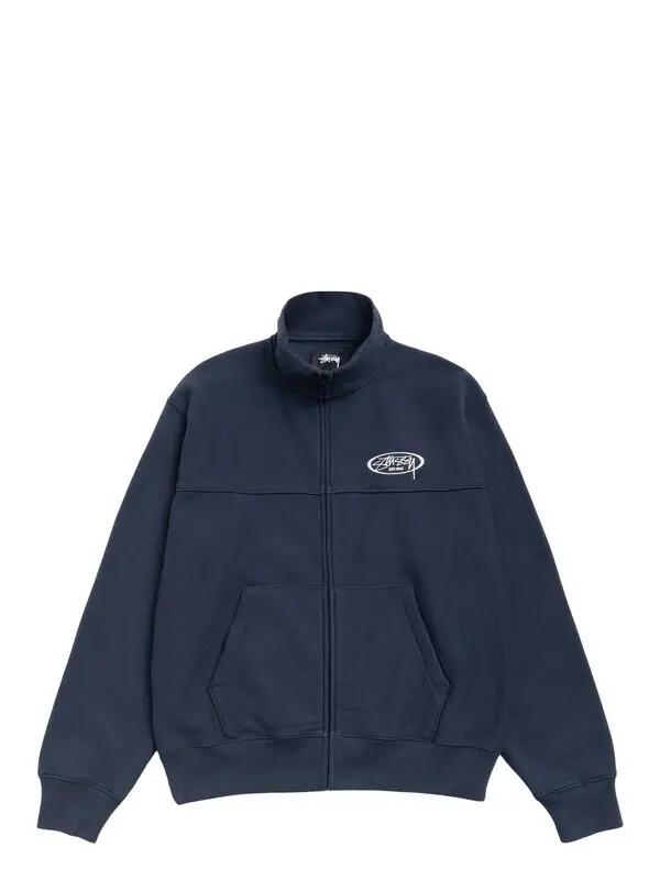 StÜssy Fleece Track Jacket - Blue