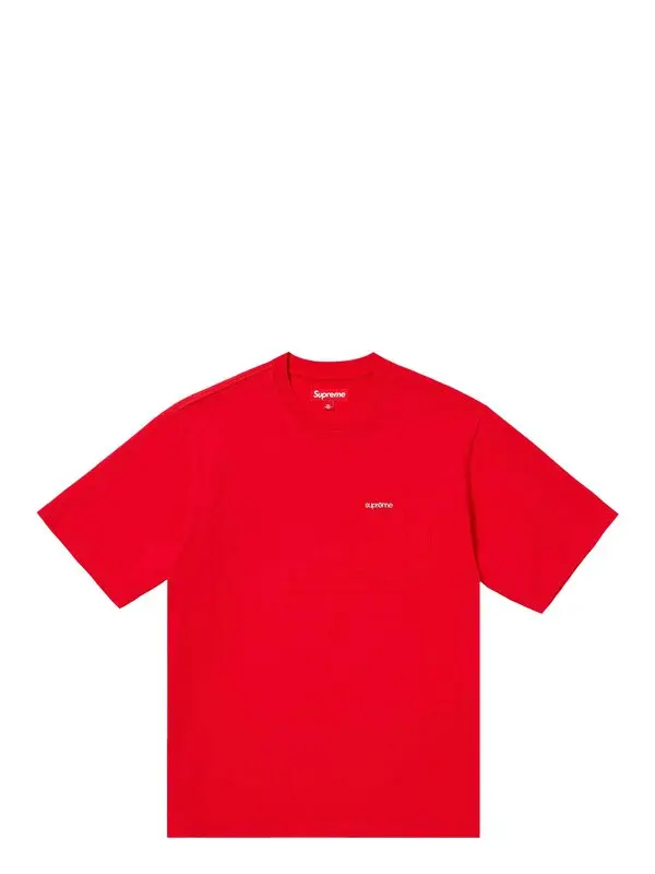 Supreme Short-sleeve Pocket Tee - Red