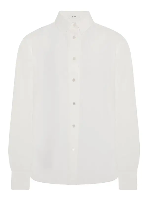 THE ROW Sadie Shirt - White