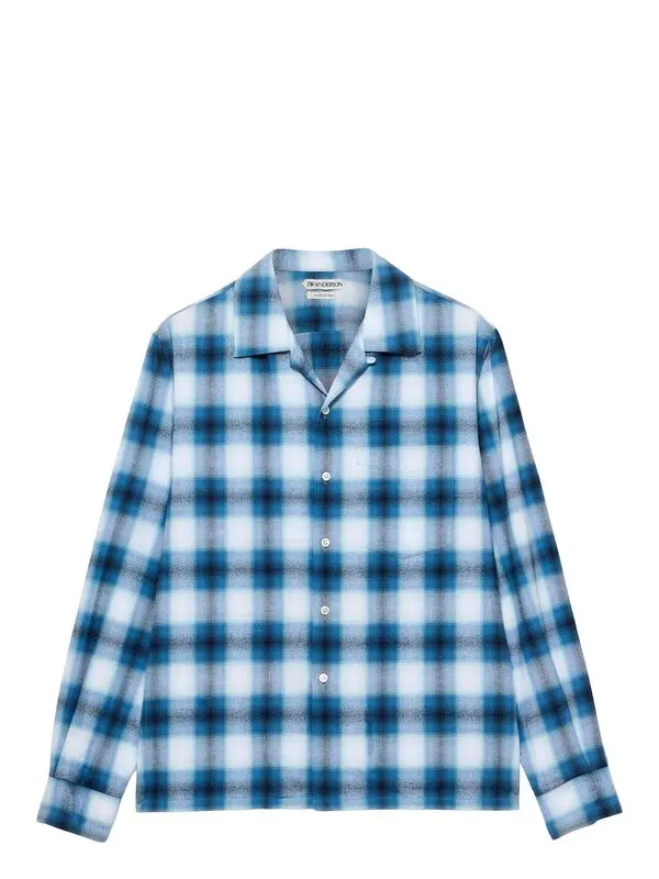 JW Anderson Check Shirt - Blue