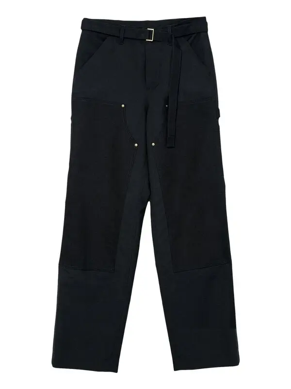 Sacai X Carhartt Wip Duck Pants - Black