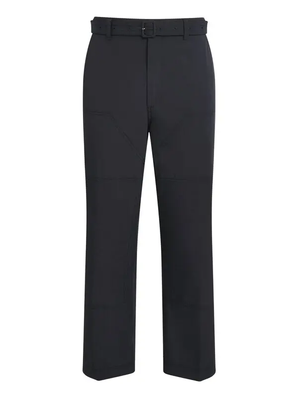 Thom Browne Cotton Cargo-pocket Straight Trousers - Navy