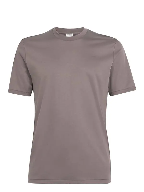 Zimmerli 286 Sea Island T-shirt - Brown