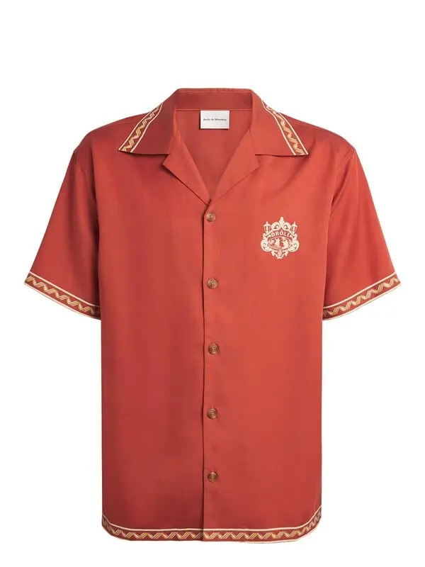 Drole De Monsieur Danseurs Print Shirt - Red