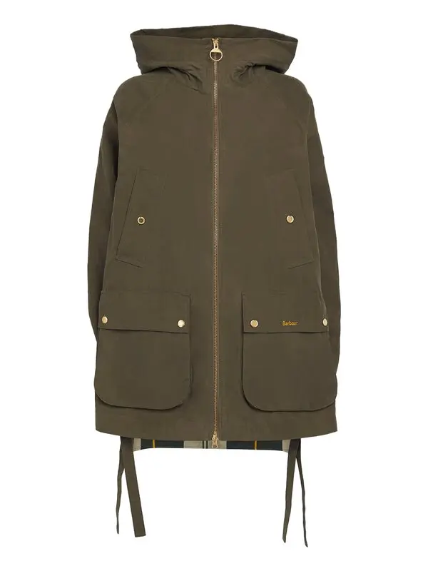 Barbour Hooded Middlemarch Parka Coat - Green