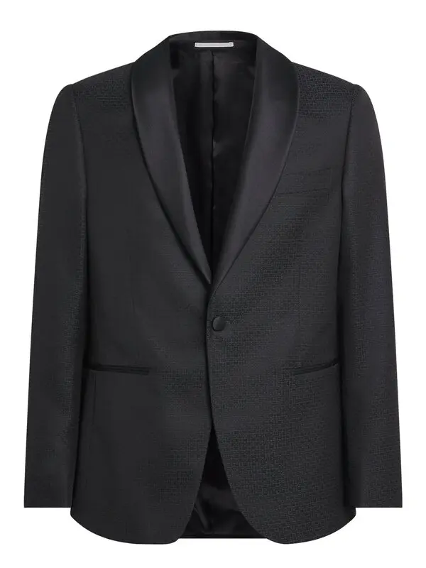 Pal Zileri Jacquard 2-piece Suit - Black