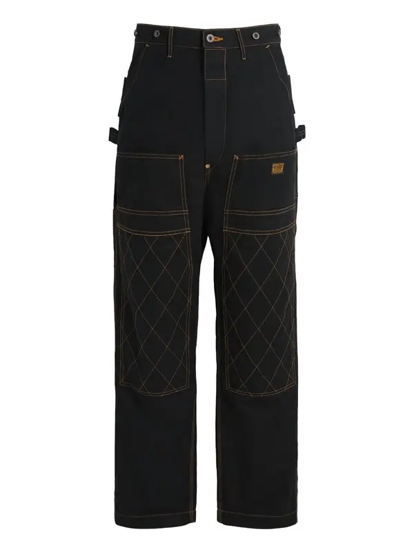 Kapital Canvas Lumber Trousers - Black