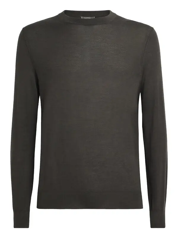 N.peal Cashmere-silk Covent Sweater - Brown