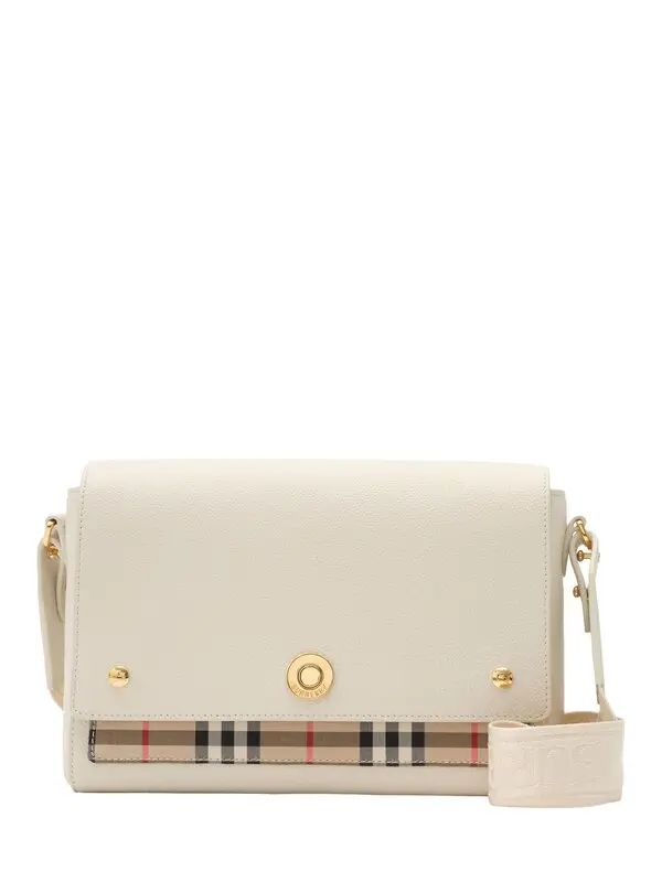 Burberry Leather Note Cross-body Bag - Neutral