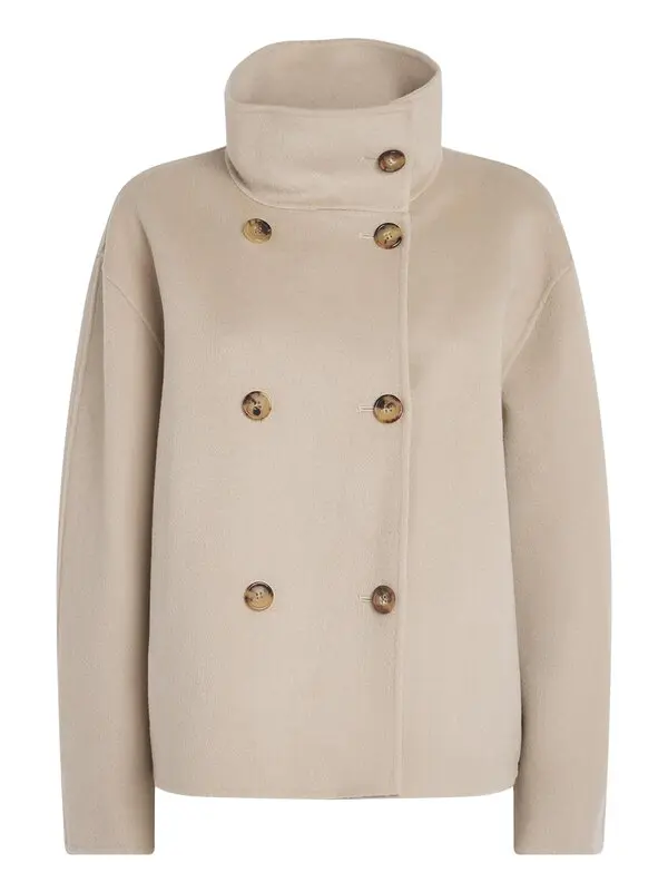 Stylein Wool Tove Trench Coat - Beige