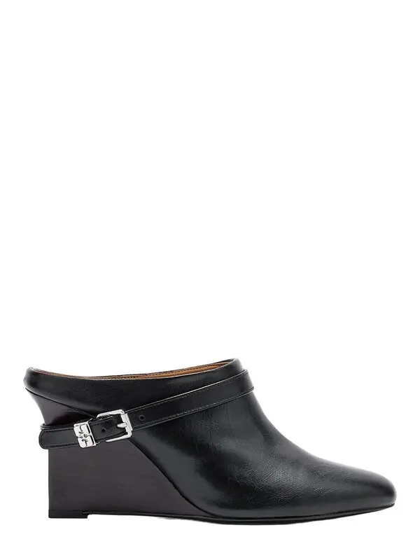 GANNI Kat Slim Mule - Black