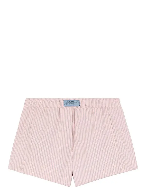 GANNI Elasticated Shorts - Pink