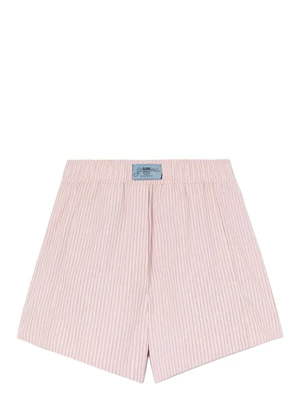 GANNI Elasticated Shorts - Pink