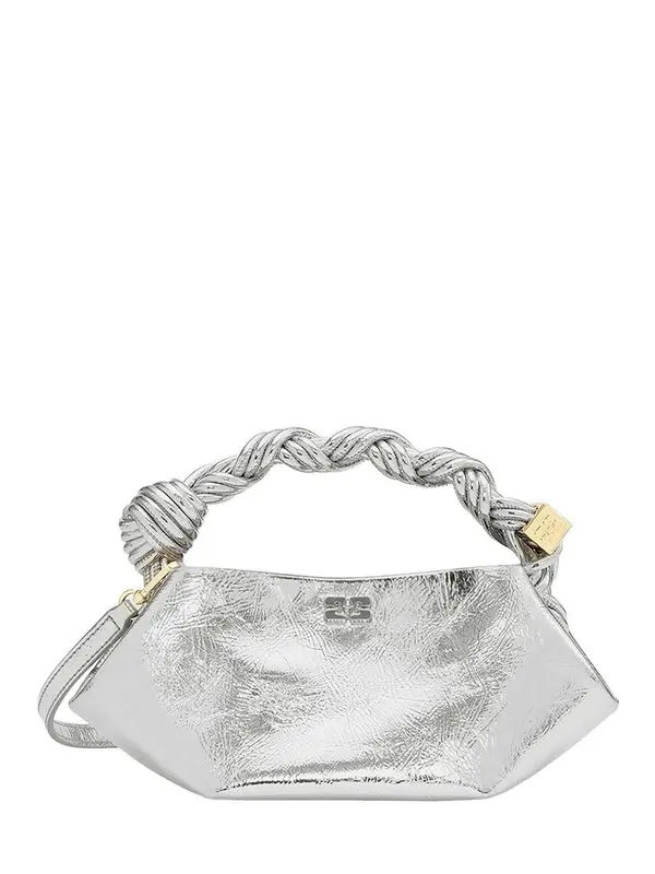 GANNI Mini Bou Bag - Silver