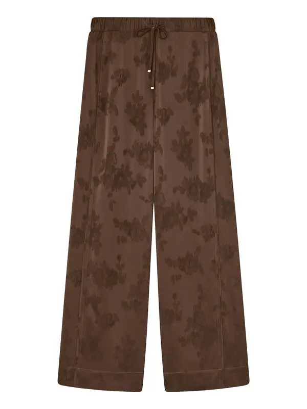 GANNI Trousers - Brown