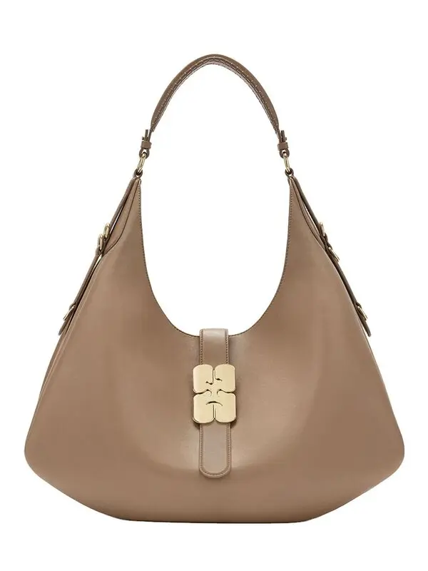 GANNI Large Kat Bag - Coca Mocha