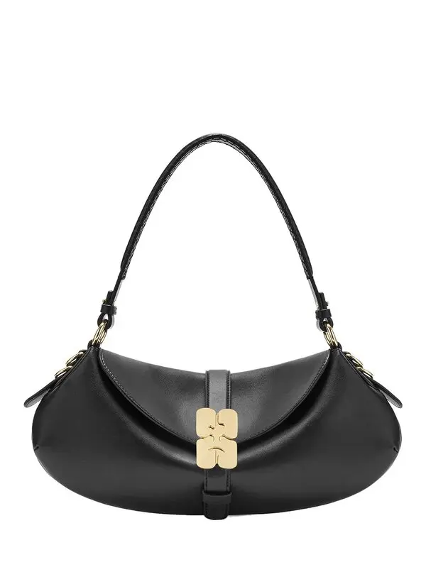 GANNI B-kat Shoulder Bag - Black