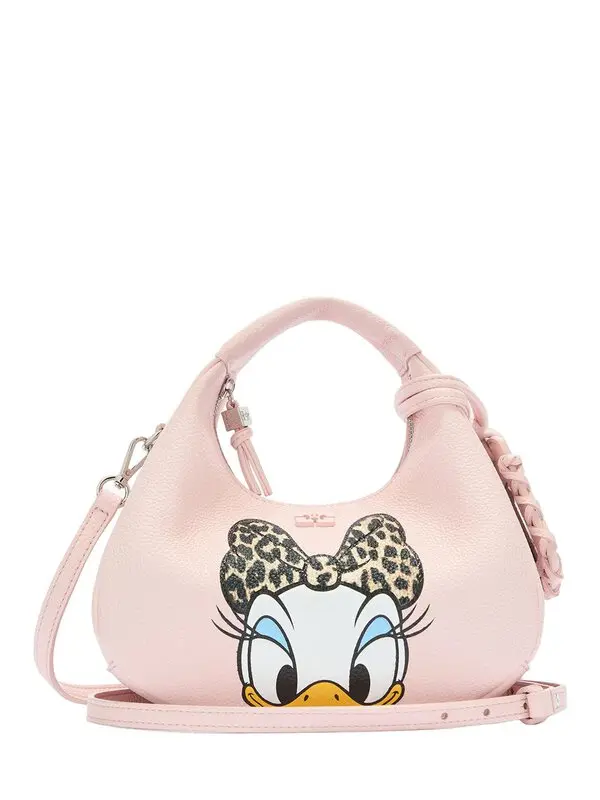 GANNI X Disney Daisy Duck Mini Hobo Bag - Pink