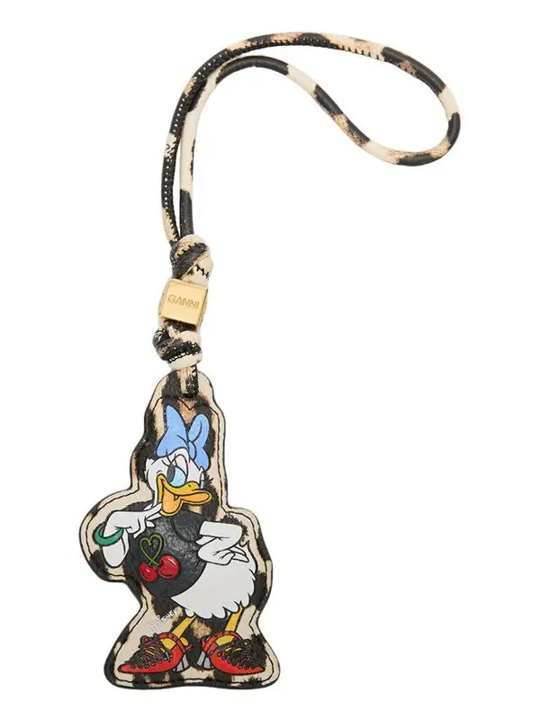GANNI X Disney Daisy Duck Charm - Brown