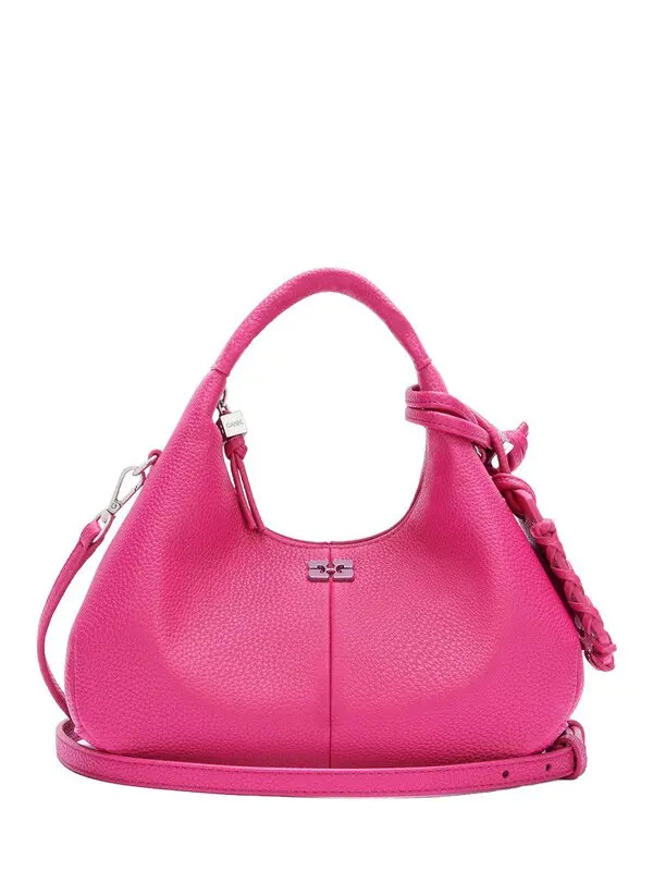 GANNI Mini Hobo Bag - Pink